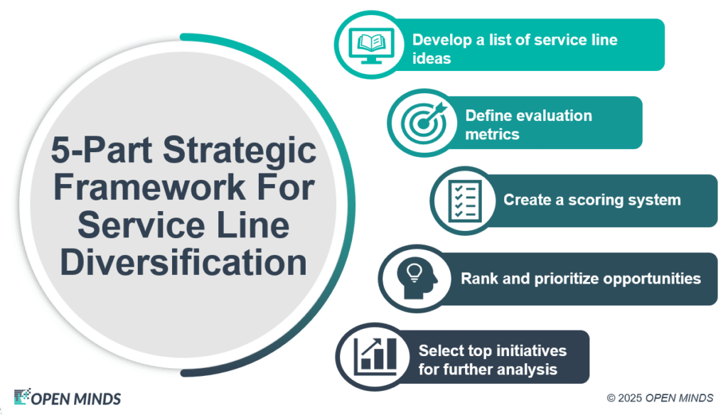 A 5-Part Strategic Framework For Service Line Diversification - OPEN MINDS